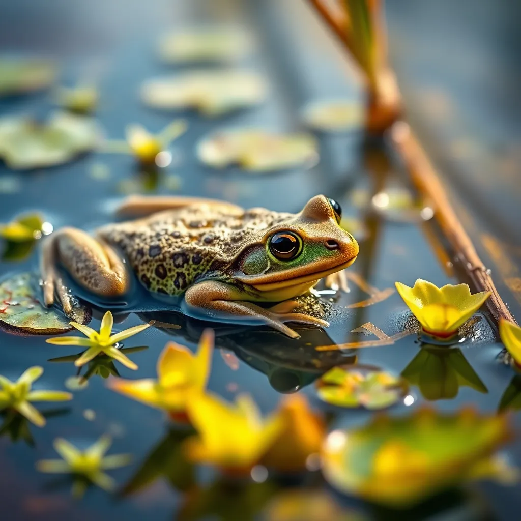 The Crucial Role of Plants in Frog Pond Ecosystems