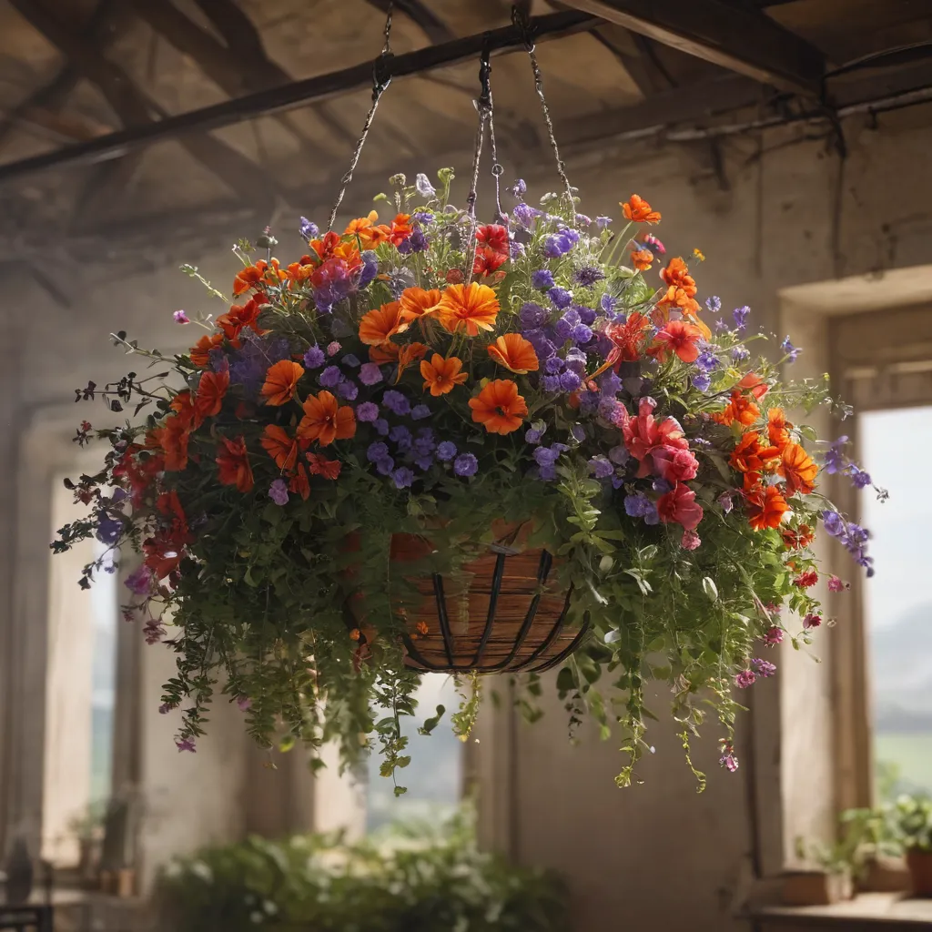 Innovative Design and Applications of Hanging Basket Racks