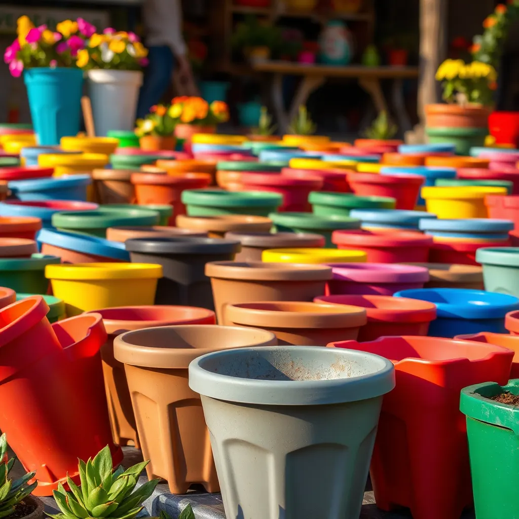 Your Guide to Purchasing Plastic Flower Pots